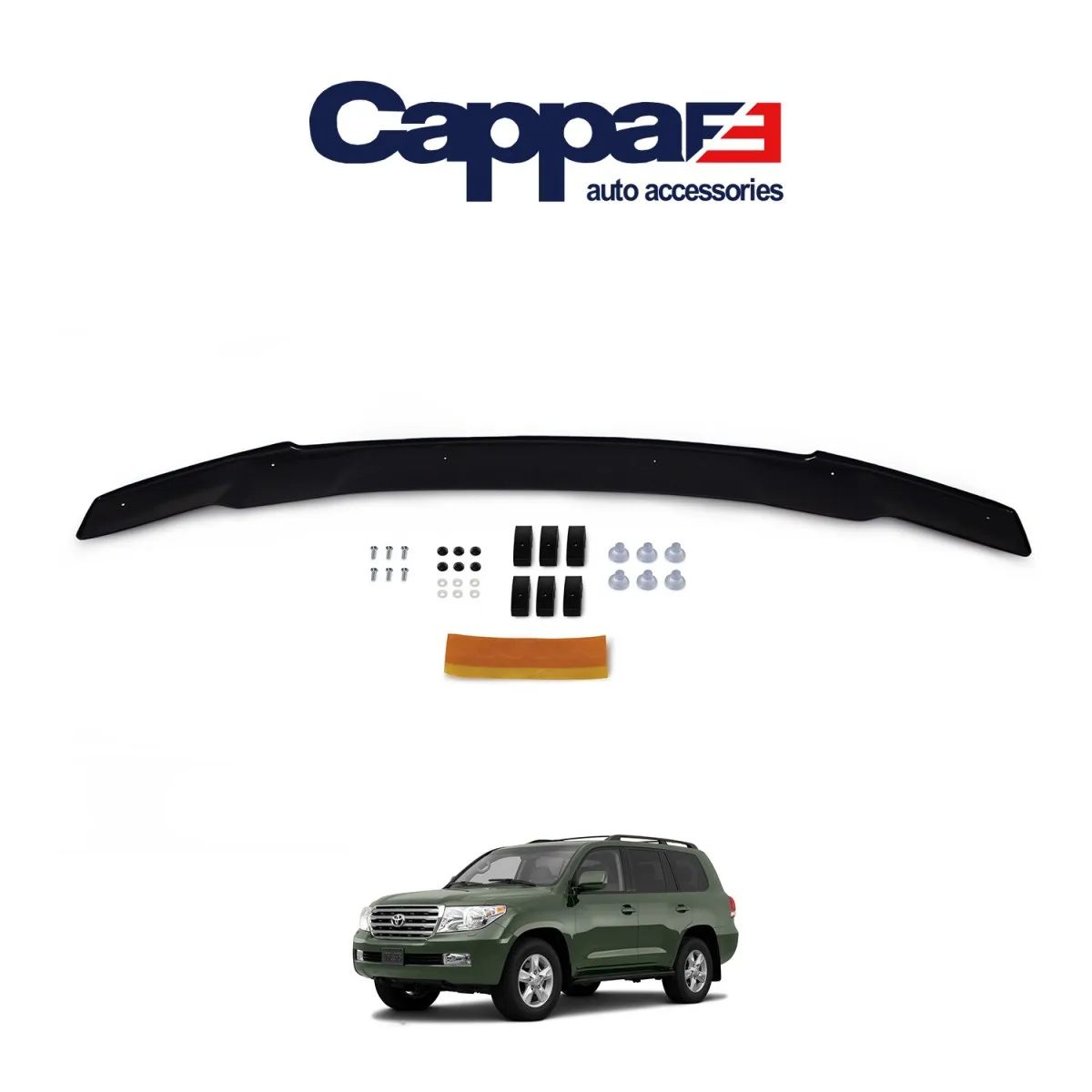 FOR-TOYOTA-LAND-CRUISER-2008-to-2014-Front-Hood-Protection-Spoiler ...