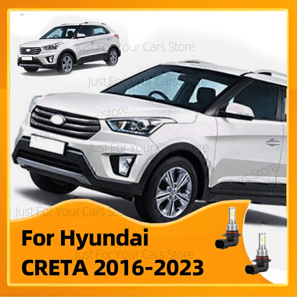 2pcs Led Fog Lamp For Hyundai CRETA 2016 2017 2018 2019 2020 2021-2023 ...