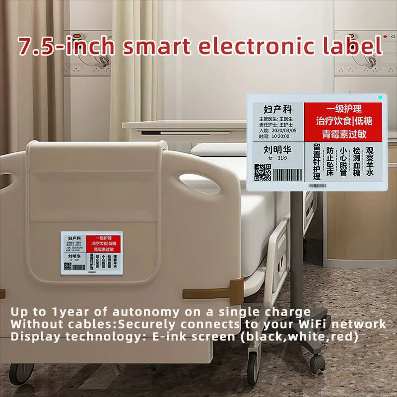 New-Upgrade-WiFi-7-5inch-EPaper-Eink-Display-Electronic-Board-Indicator ...