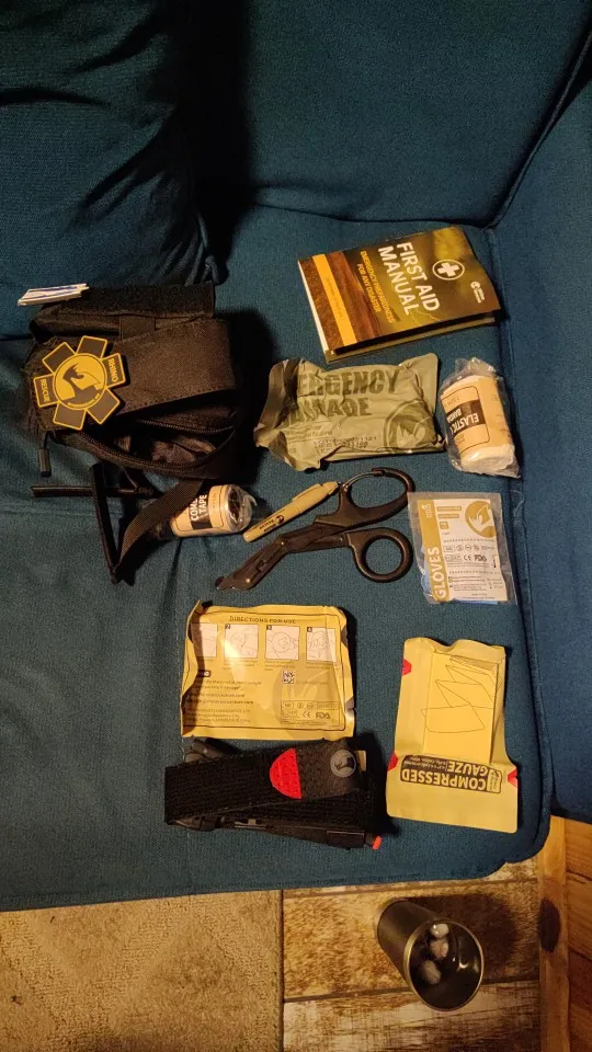 Спасательный набор RHINO EDC для выживания, травма, облегченная ...