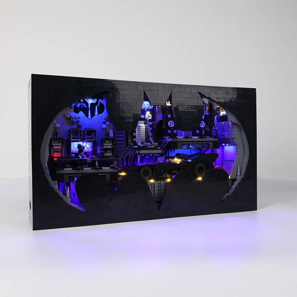 EASYLITE-LED-Light-Up-Kit-For-76252-Batcave-Shadow-Box-Famous-Movie-Car ...