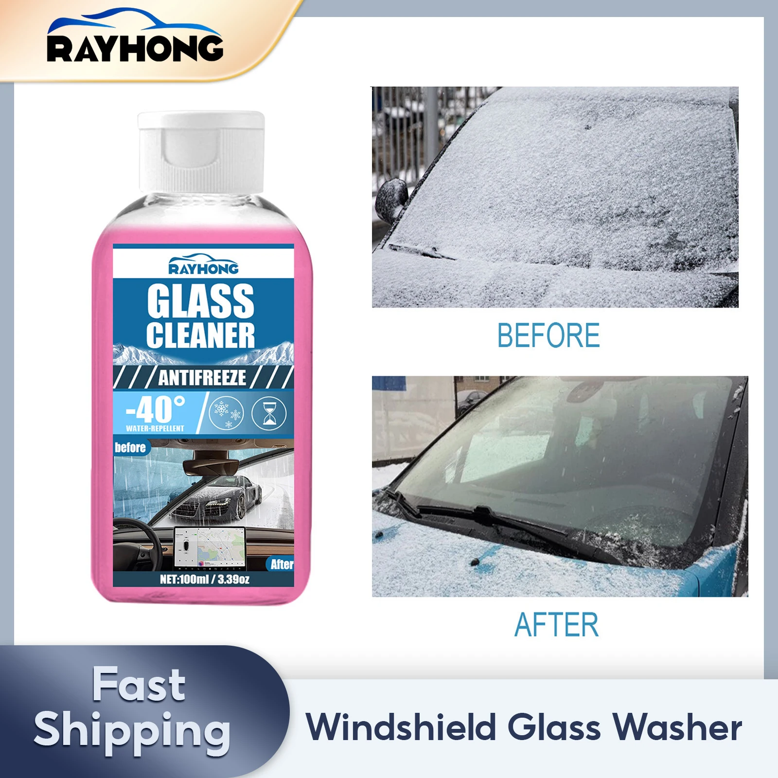 Car-Windshield-Cleaner-Oil-Film-Removal-Ice-Thawing-Auto-Deicer ...