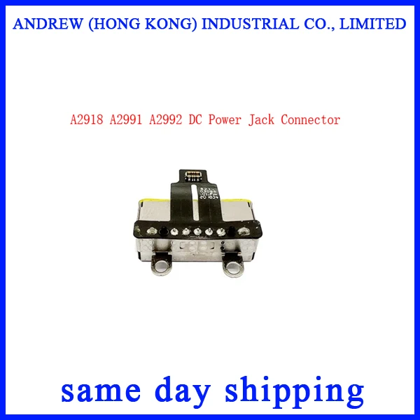 New A2918 A2991 A2992 DC Power Jack Connector with Cable for Macbook ...