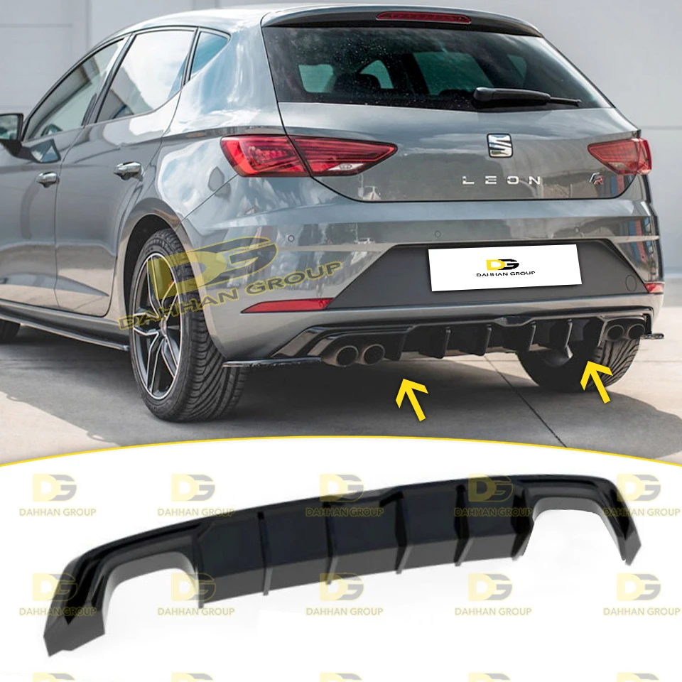 Seat-Leon-MK3-5-Facelift-2017-2020-Max-Design-Rear-Diffuser-Left-and ...