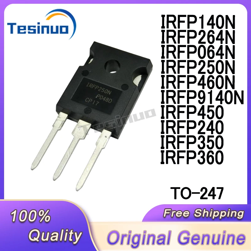 5-PCS-New-IRFP140N-IRFP264N-IRFP064N-IRFP250N-IRFP460N-IRFP9140N ...