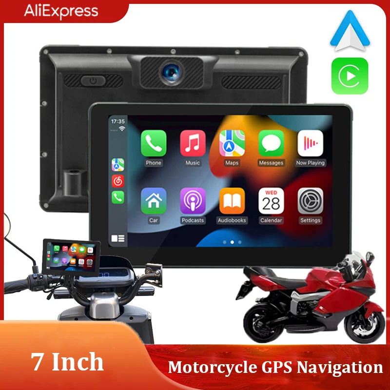 7-Inch-Motorcycle-Multimedia-Player-GPS-Navigation-Recorder-Wireless ...