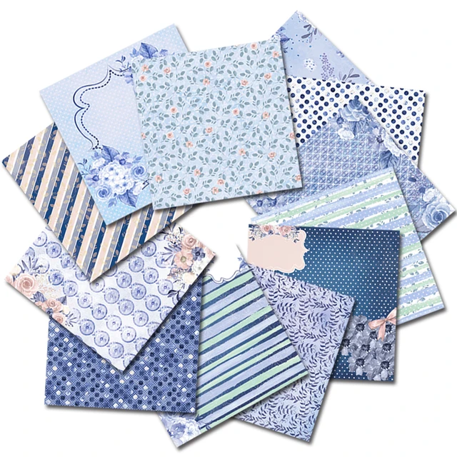 Blue Scrapbooking Paper
