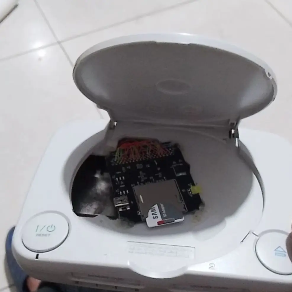 ติดตั้ง PS1 พร้อม ps io ไม่สามารถอ่านไดรฟ์ CD-ROM ไม่รวมการ์ดหน่วย ...