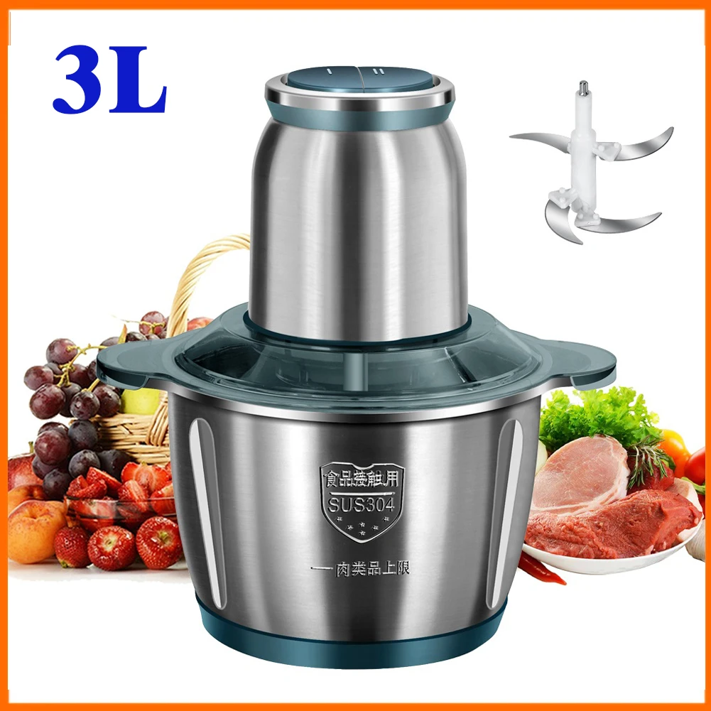 Electric-Meat-Grinders-3L-Food-Crusher-6S-Stainless-Steel-Multifunctional-Vegetable-Slicer ...