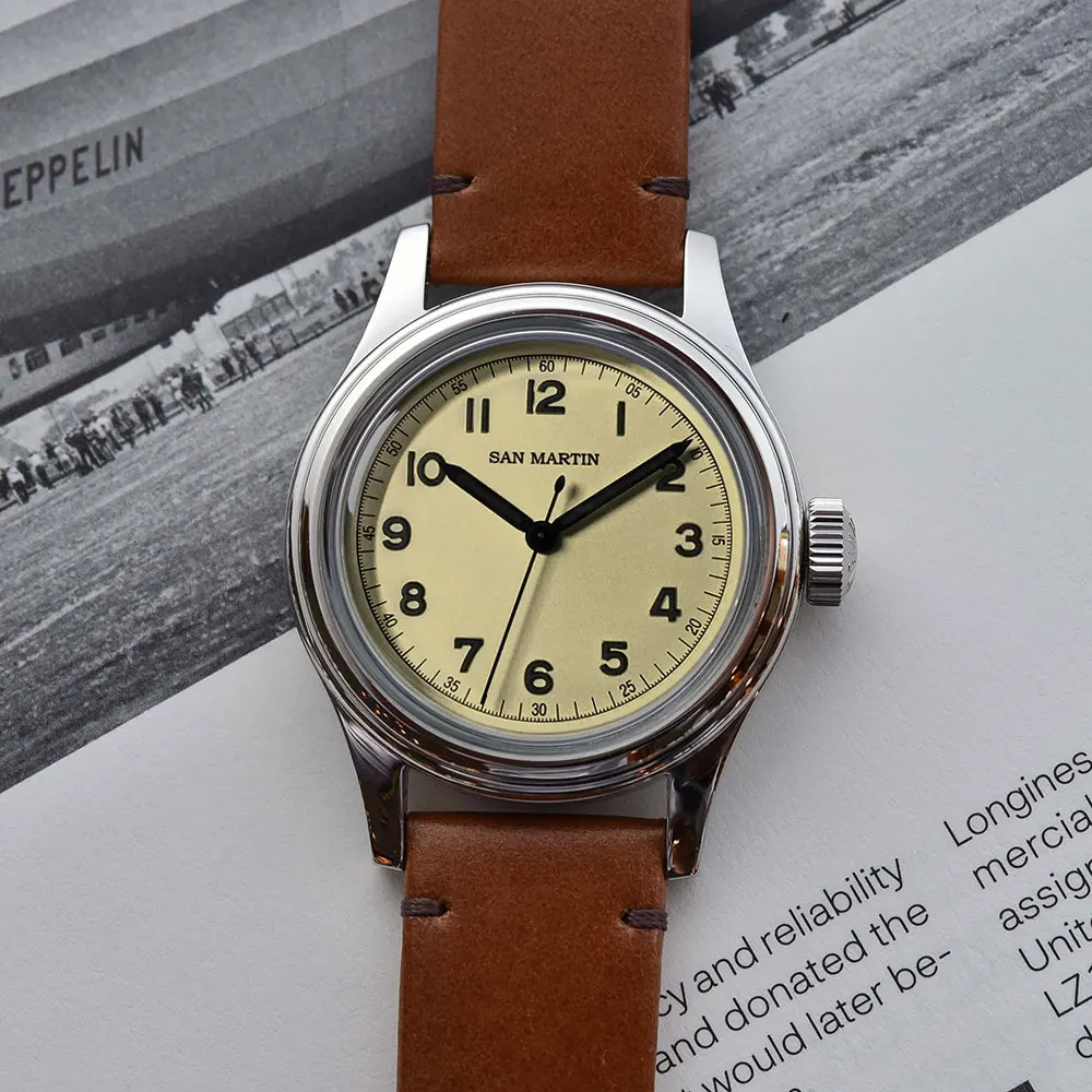 San-Martin-2023-New-Military-Automatic-Watch-For-Men-Vintage-Pilot ...