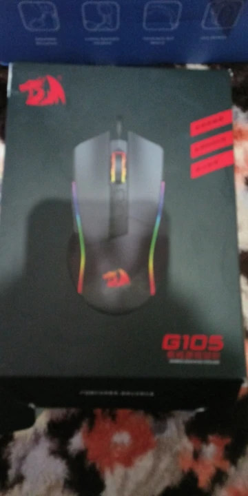 REDRAGON Lonewolf G105 RGB USB Wired Gaming Mouse 8000 DPI 8 buttons ...
