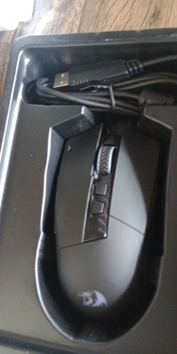 REDRAGON Lonewolf G105 RGB USB Wired Gaming Mouse 8000 DPI 8 buttons ...