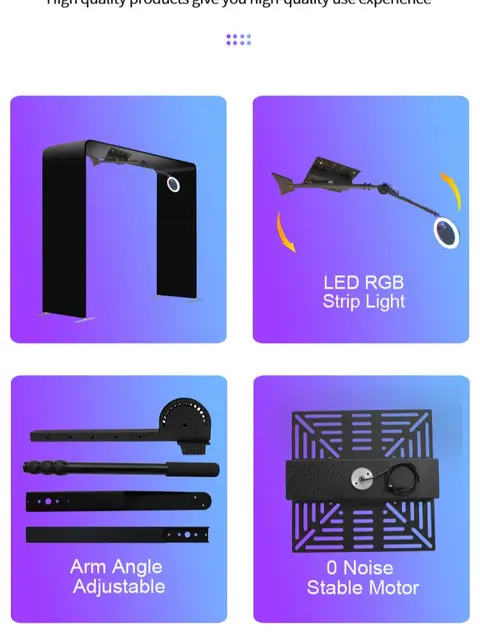 Overhead 360 Photo Booth Top Controller Automatic Spinning 360 Degree ...