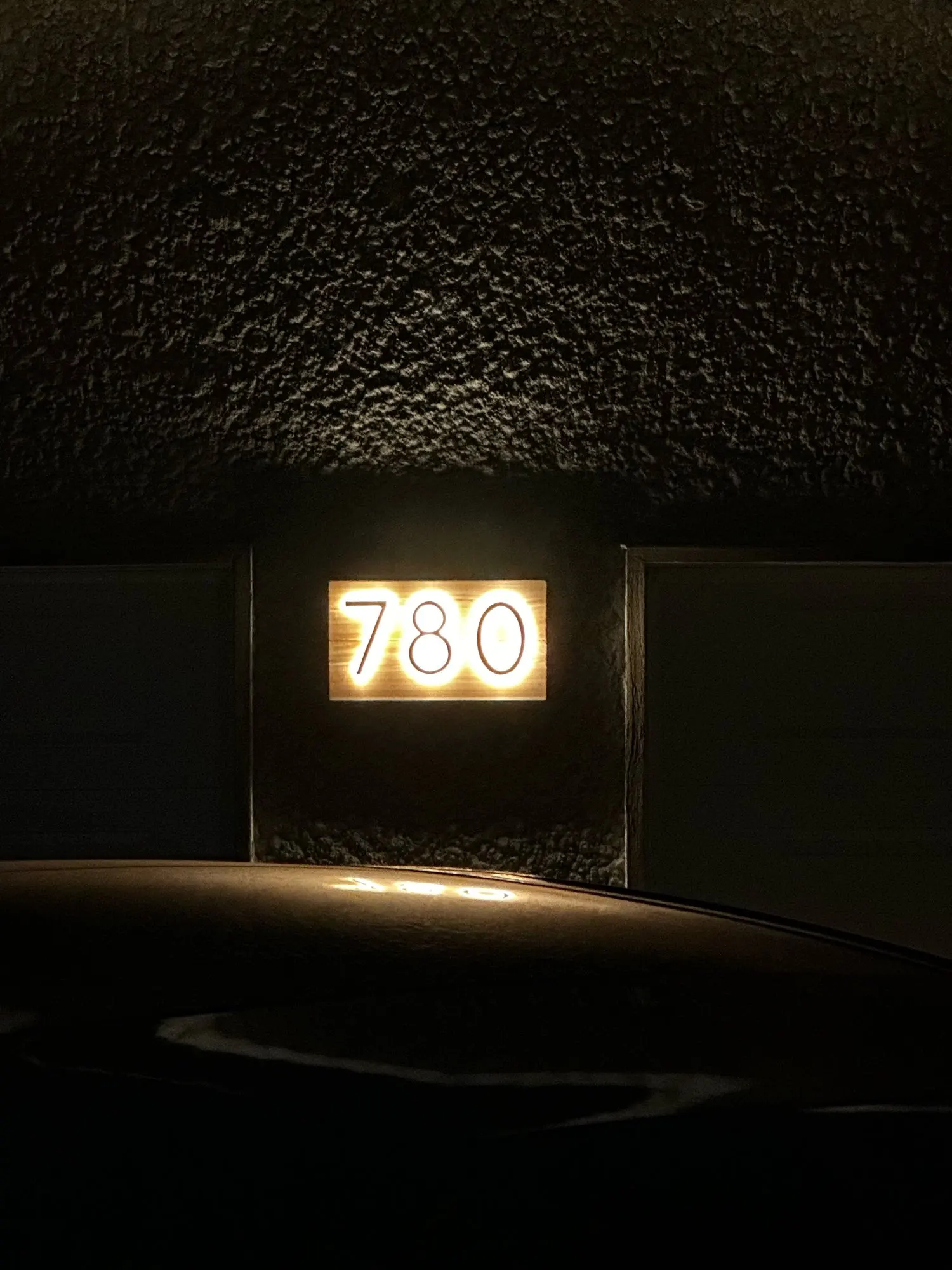 Illuminated House Numbers Backlit Led House Numbers Solar – BacklitLEDsign