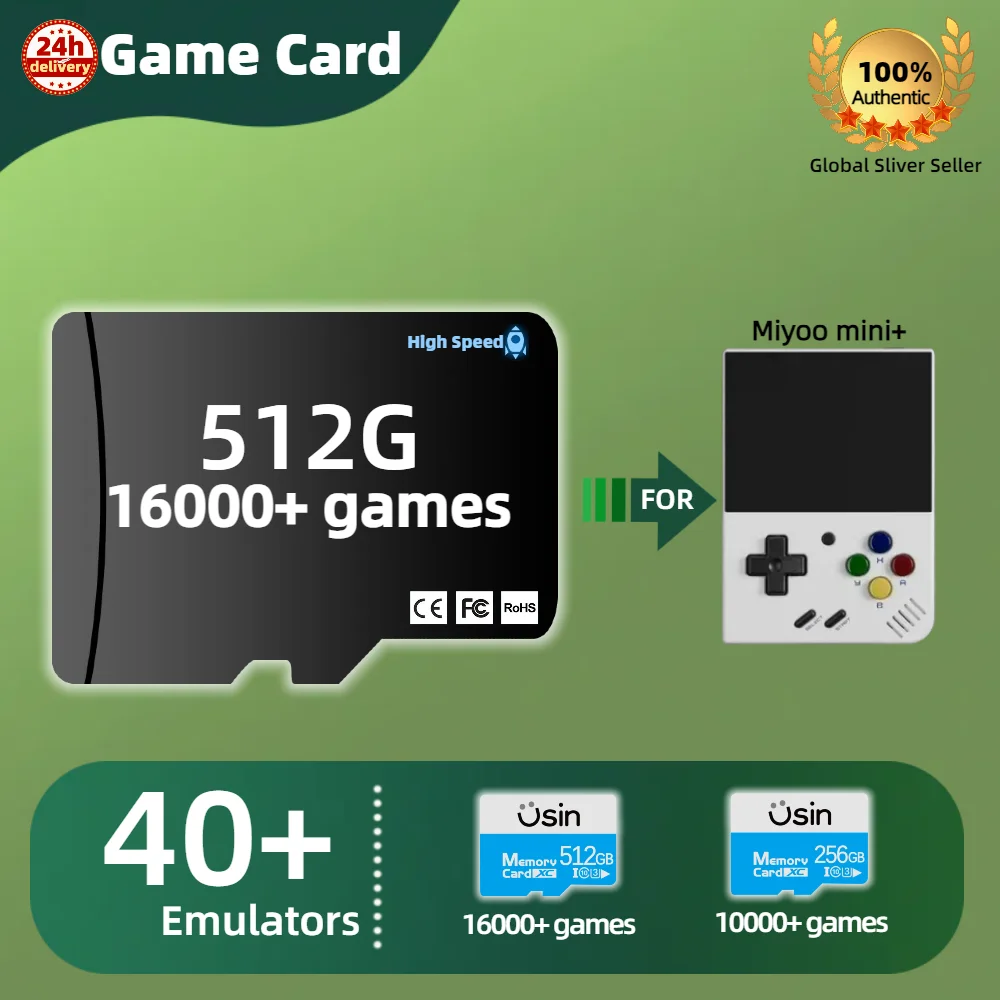 Game-TF-Card-For-Miyoo-mini-Plus-Memory-Pre-install-Retro-Games-More ...
