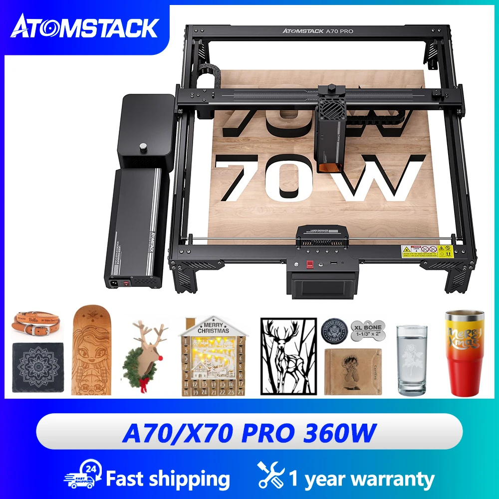 Atomstack-A70-X70Pro-360W-Wood-Metal-Laser-Cutting-Machine-High ...
