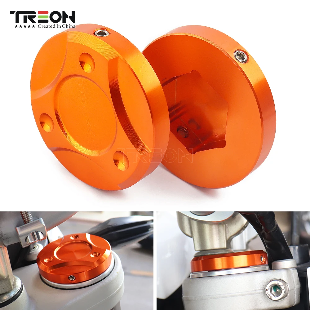 Cnc Front Fork Shock Absorber Suspension Decorative Cover For Ktm Duke ...
