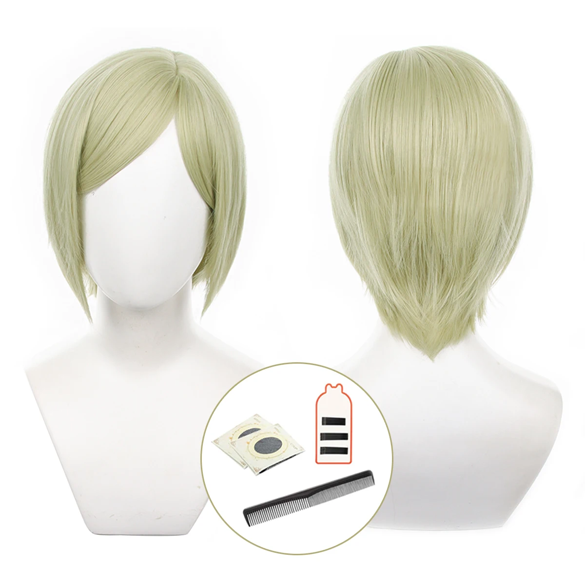 HOLOUN-Jujutsu-JJK-Anime-Nanami-Kento-Cosplay-Wig-Rose-Net-Synthetic ...