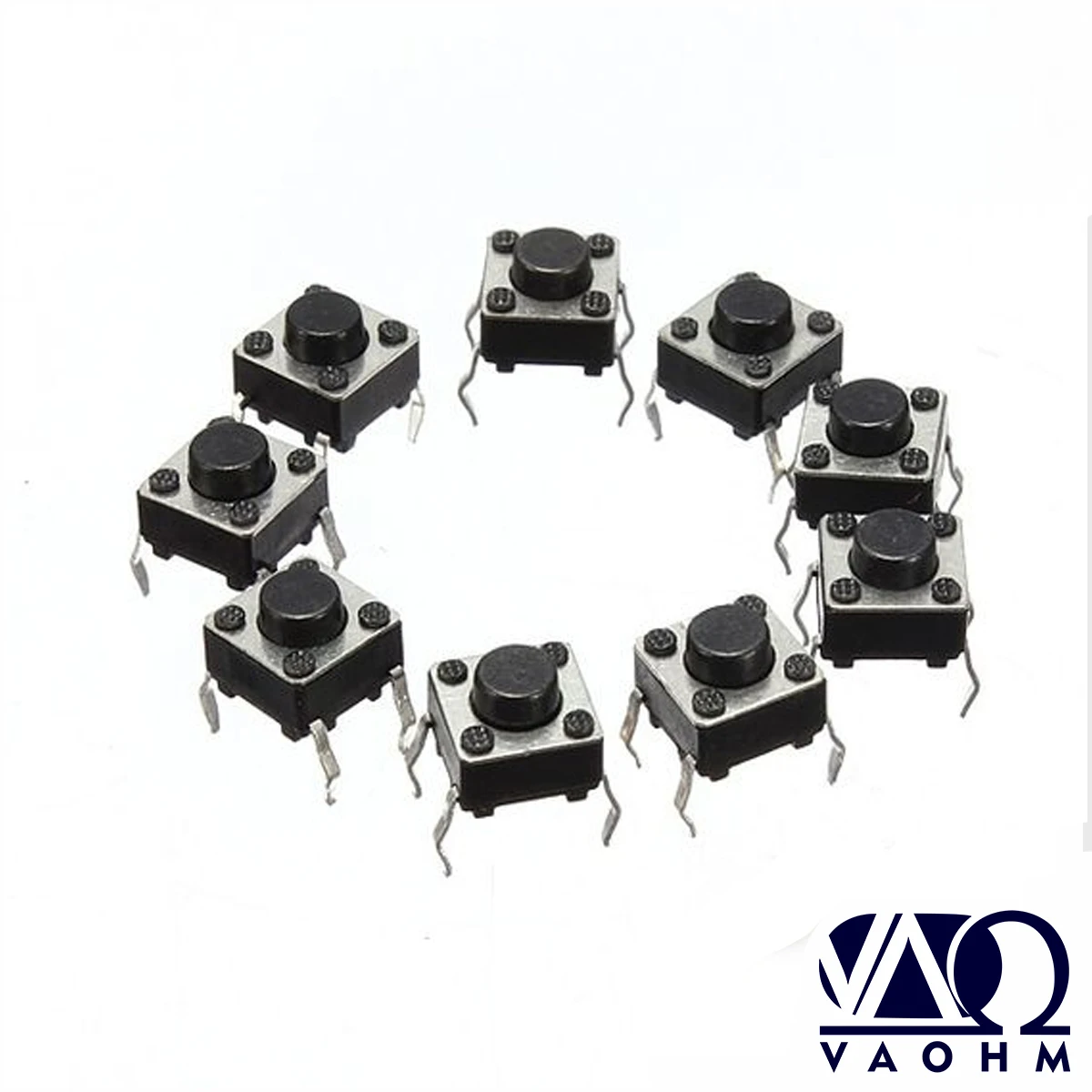 100PCS-6-6-Tact-Switch-Through-Hole-6x6x4-3-6x6x4-5-6x6x5-6x6x6-5-6x6x7 ...