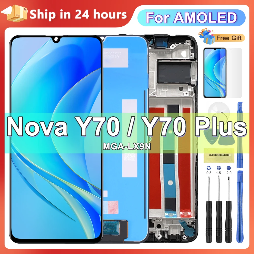 For-Huawei-Nova-Y70-LCD-Display-Touch-Screen-Digitizer-Assembly ...