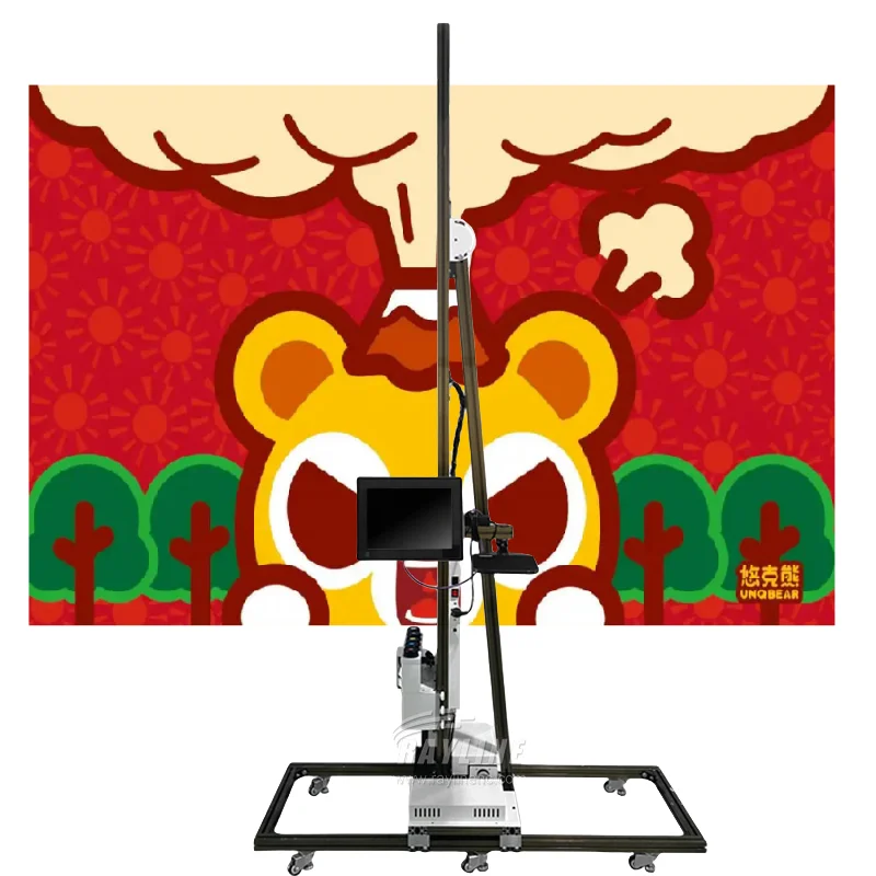 Chinese Wallpen 3D 4D Wall Printer Machine UV Vertical Direct to Wall ...