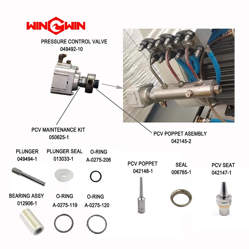 Waterjet Direct Drive Pump Parts 049537 1 Tie Rod, Ext, Hyplex Hybrid ...