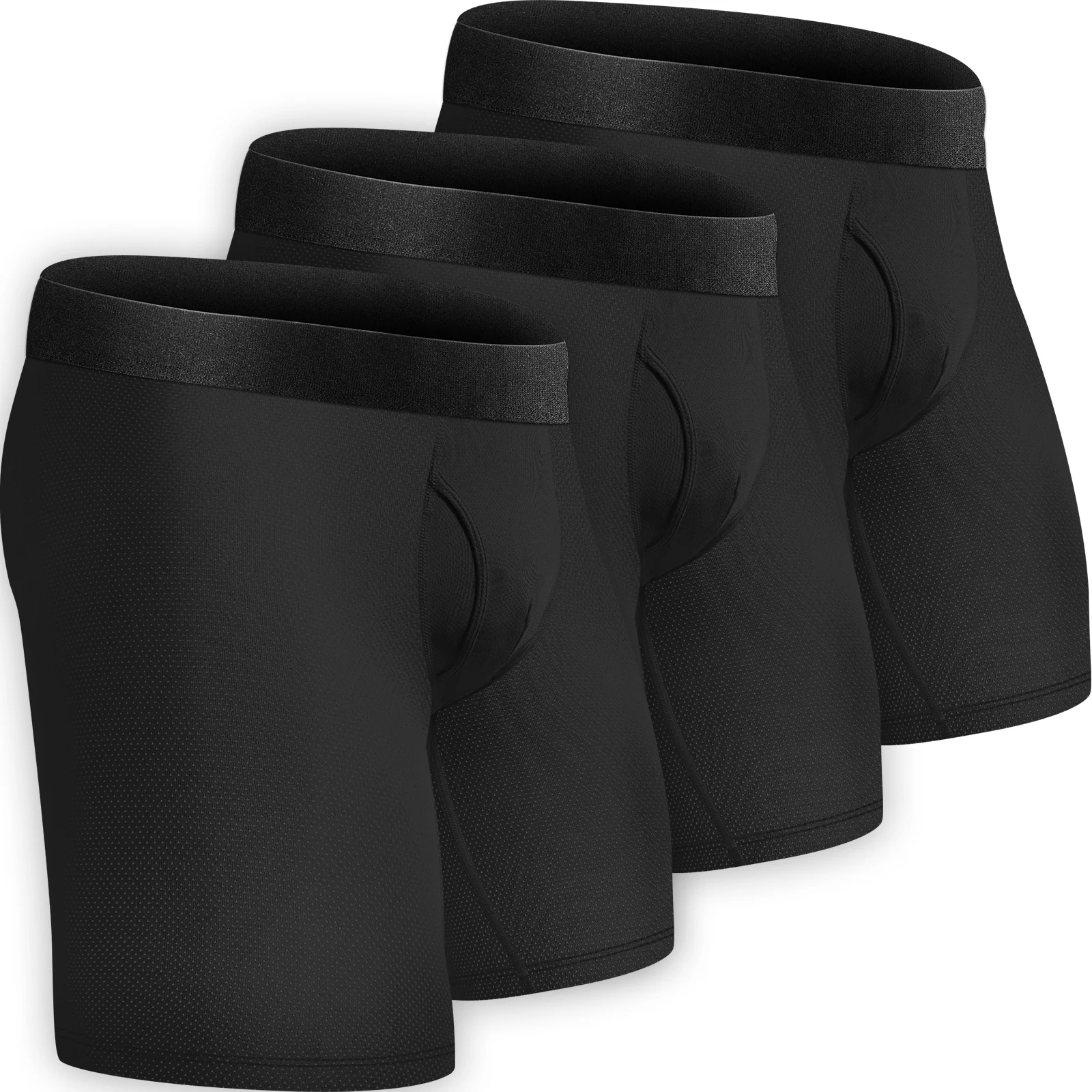 Ensemble-de-boxers-jambes-longues-pour-hommes-culottes-en-maille-cale ...