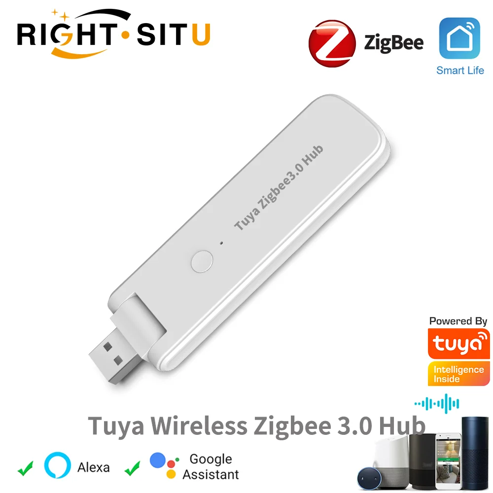 Tuya Zigbee 3.0 Hub Wireless Multi Mode Gateway Smart Home Bridge For Automation Via Smart Life ...