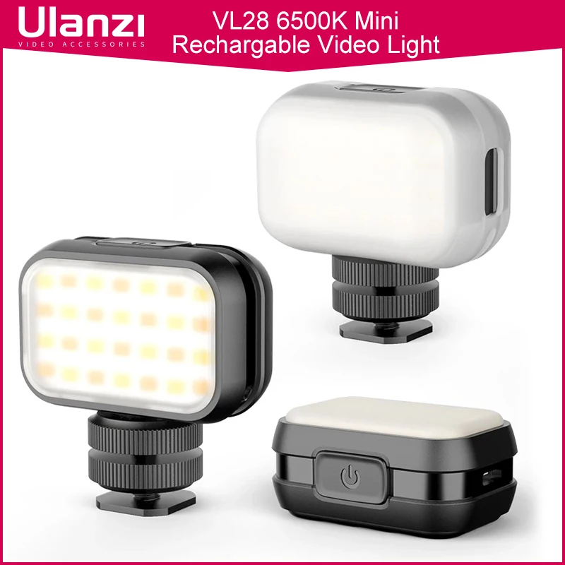 Ulanzi-VL28-6500K-Ultra-Mini-Rechargable-LED-Video-Light-Adjustable ...