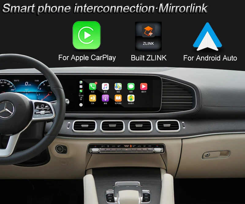 Android Video Interface For Benz A/b/cla/gla/glb/glc/eqc Carplay Auto ...