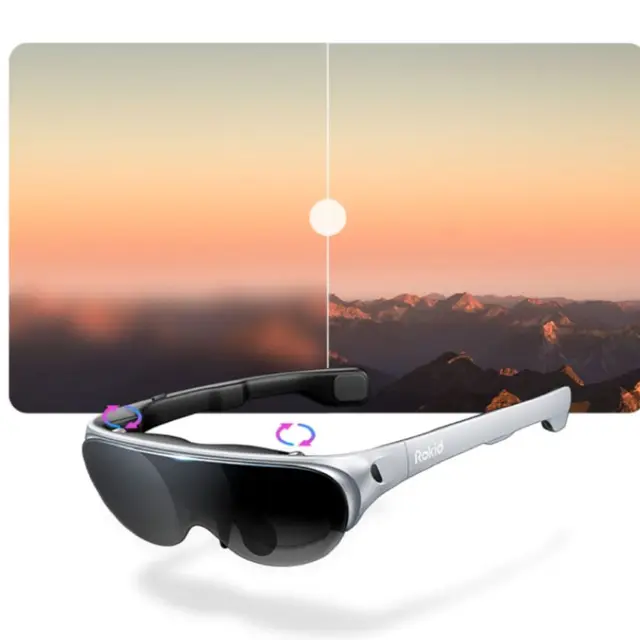 Original Rokid Air AR Smart Glasses 120" Screen with 1080P OLED Dual ...