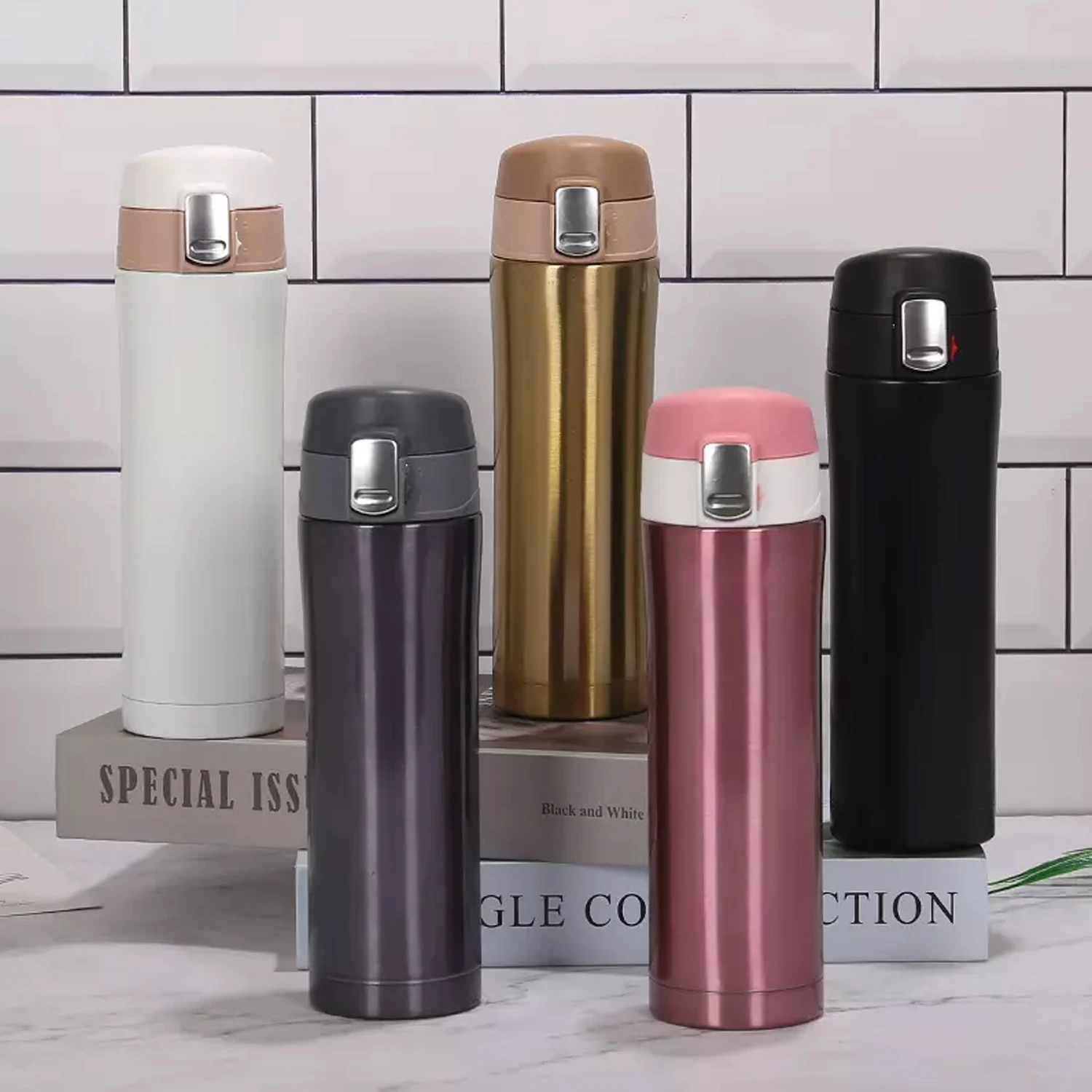 500ml-Thermal-Bottle-With-Lock-And-Automatic-Lid-In-Stainless-Steel ...