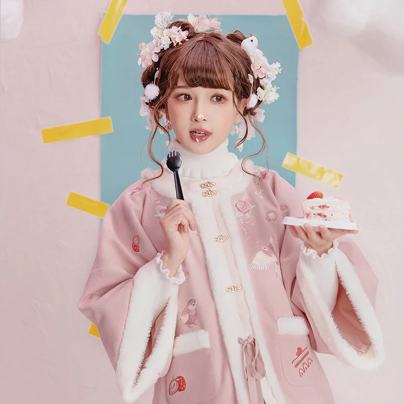 Traje-Hanfu-de-invierno-para-mujer-ropa-tradicional-china-para-adultos ...