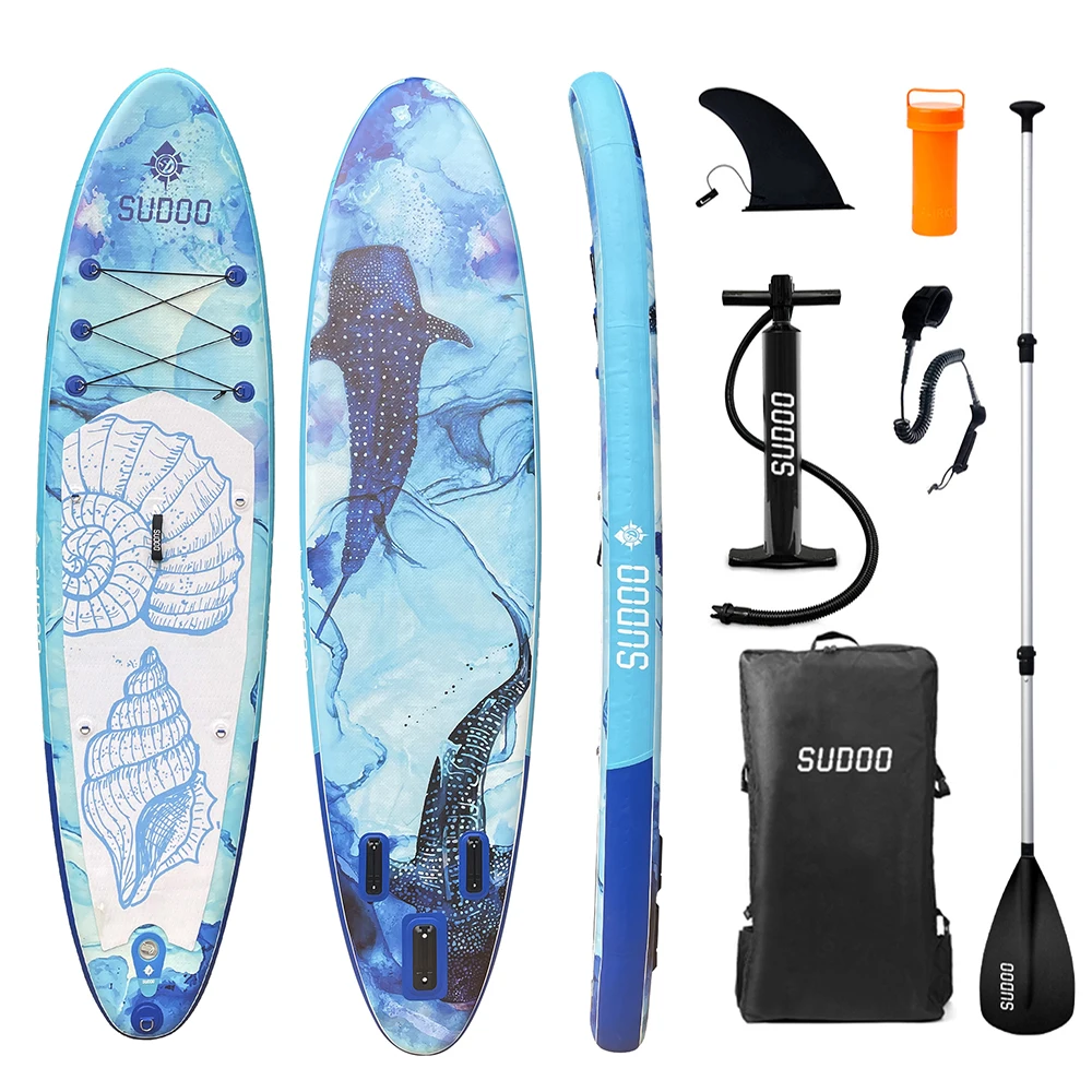 New-SUP-Stand-Up-Paddle-Board-Double-Layer-Inflatable-Surfboard-With ...
