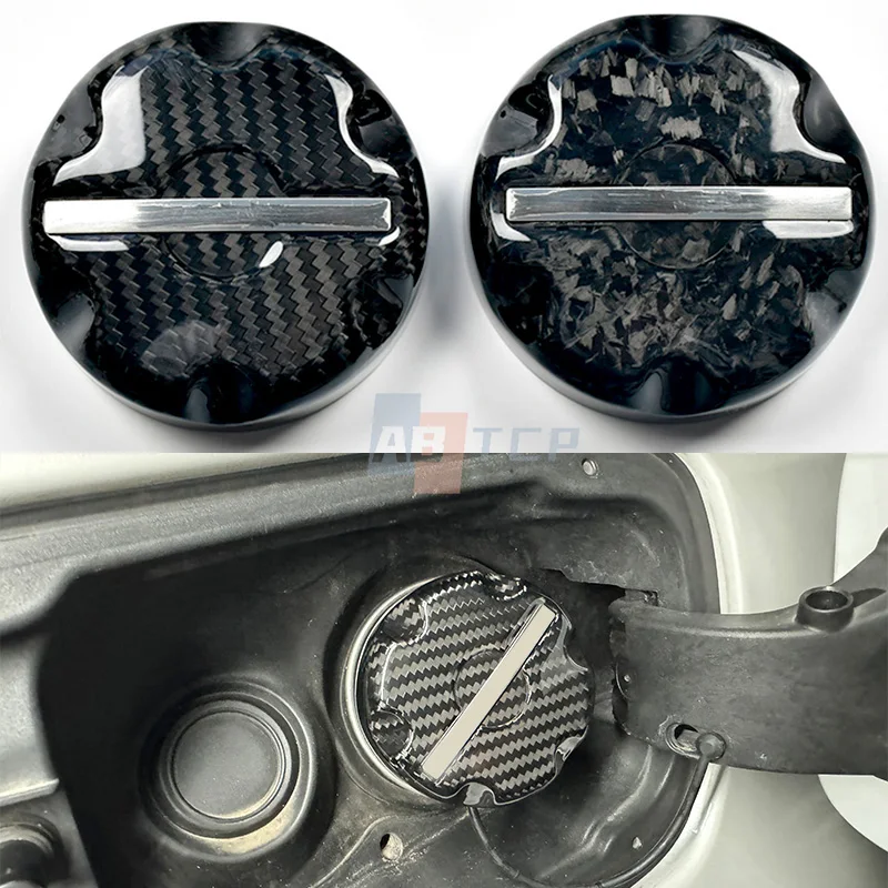 Dry-Carbon-Fiber-Fuel-Tank-Cap-Trim-Cover-For-BMW-G01-G02-G05-G06-G11 ...