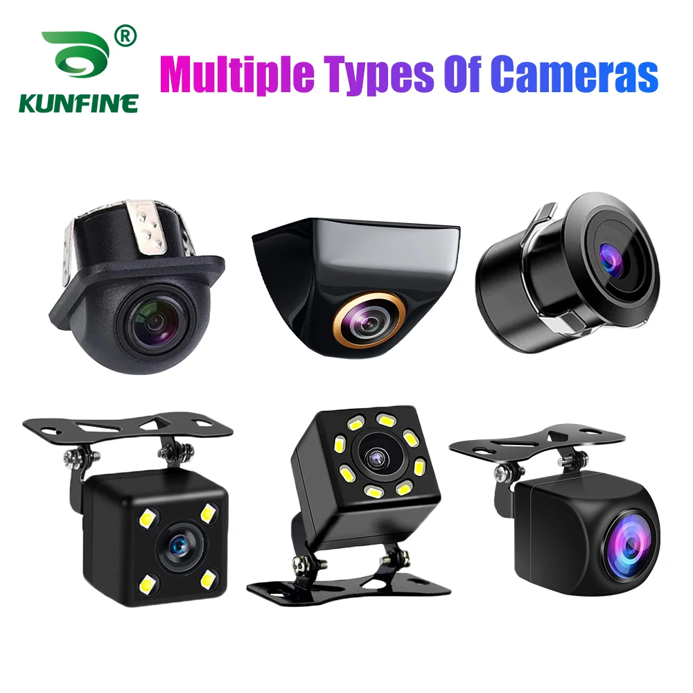 Universal Car Rear View Camera 720P 1080P AHD IP68 LED Car Back Reverse ...