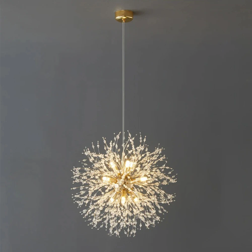 IRALAN-Spark-Ball-LED-Chandelier-Lighting-Dandelion-Chandelier-Dinning-Living-Room-Bar ...