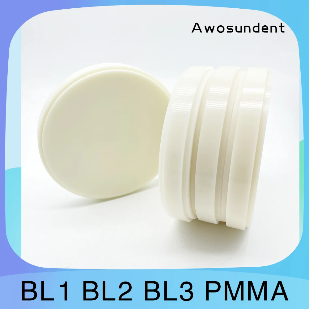 BL1-BL2-BL3-Colors-Monolayer-PMMA-Blank-Dental-Labortaory-Material ...