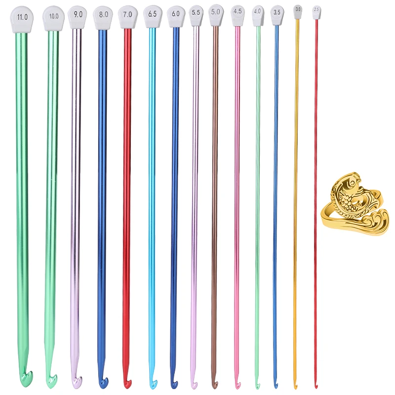 Tlkkue Yarn Weave Knitting Crochet Hooks Hand Sewing Needles With ...