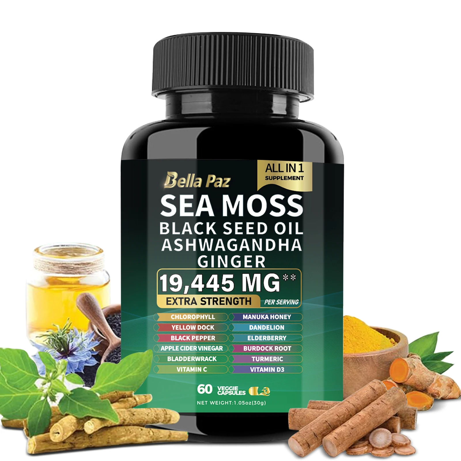 Bella Paz Sea Moss & more Vitamin – Health And Beauty Queen