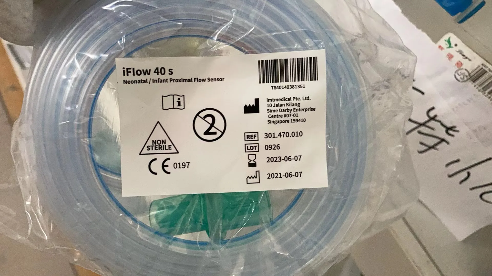 Bellavista-iFlow-40s-301-470-010-Sensor-de-Fluxo-Neonatal-infantil ...