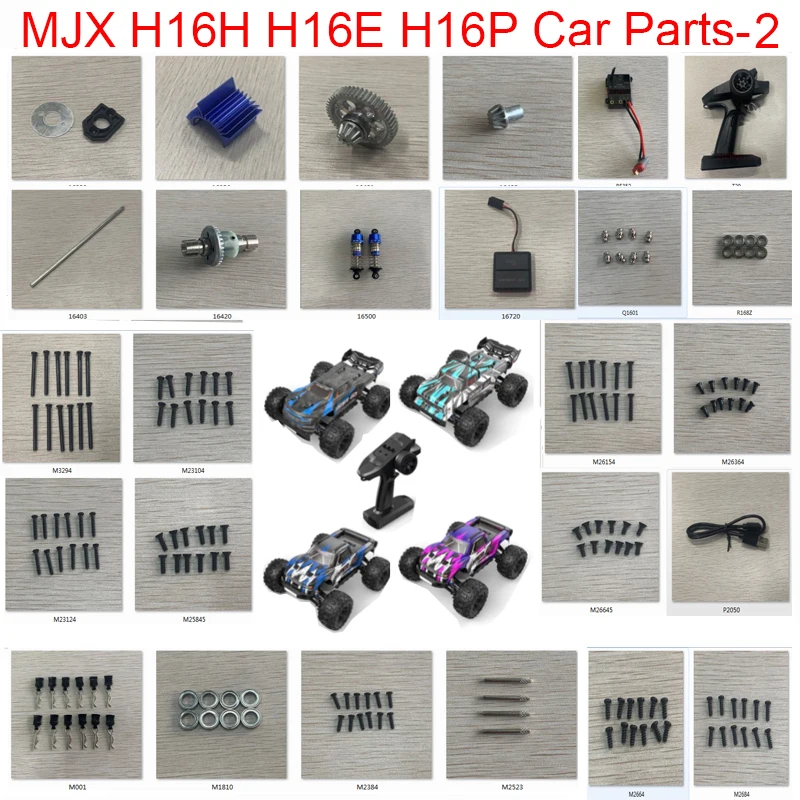 Mjx Rc Car Spare Parts | Mjx Hyper Go Rc Truck | Mjx B3 Spare Parts ...