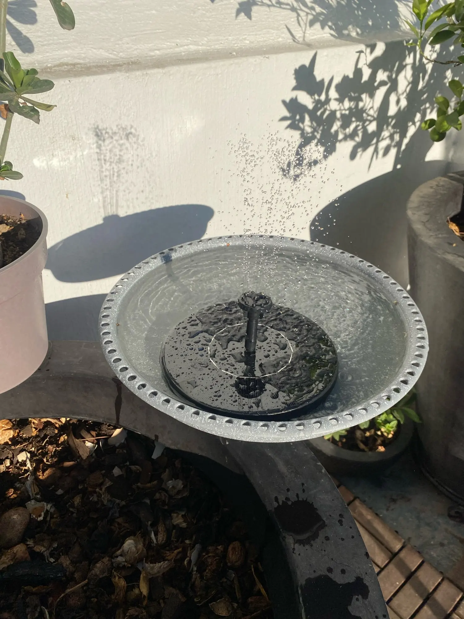 Solar Floating Fountain Floating Solar Fountain Garden Water Fountain ...