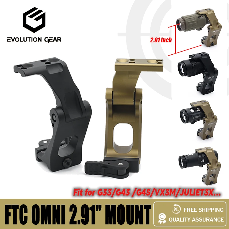 NEW-2023-EVOLUTION-GEAR-FTC-OMNI-Magnifier-Mount-With-FAST-QD-Lever-2 ...