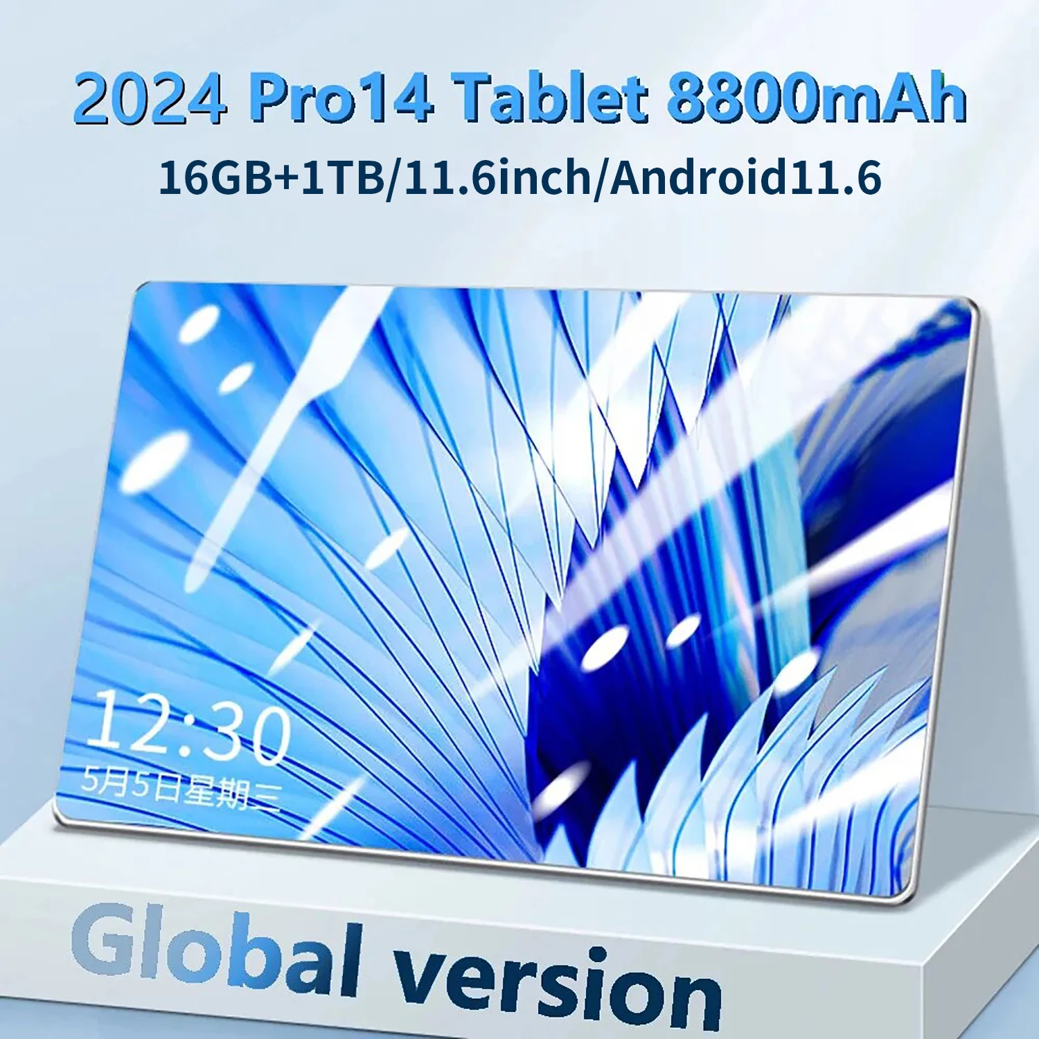 Tableta-inteligente-versi-n-Global-dispositivo-con-Android-2023-5G-16GB ...