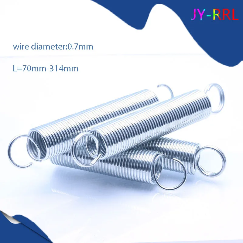 Open-Hook-Tension-Spring-Pullback-Spring-Coil-Extension-Spring-Draught ...