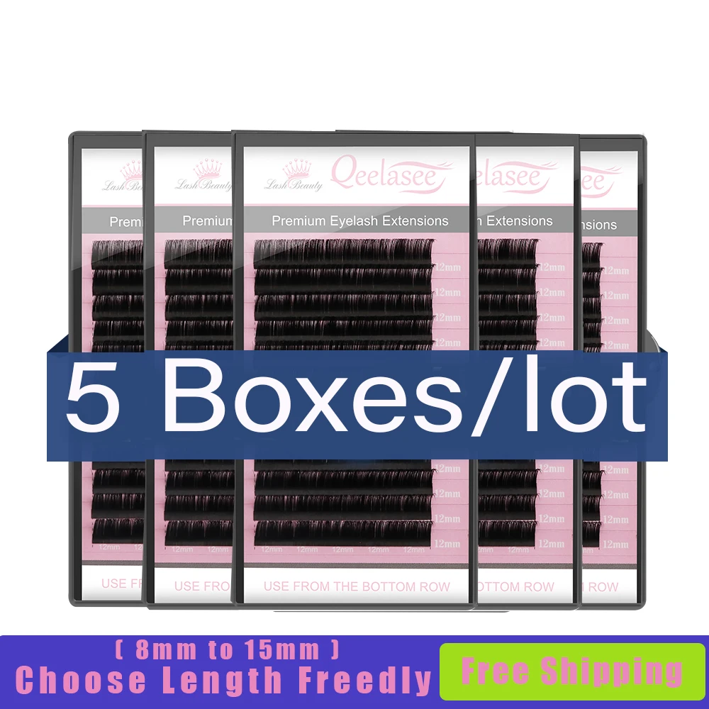 5pcs-Qeelasee-Eyelash-Extension-Mix-8-15mm-Mink-Individual-Eyelash ...