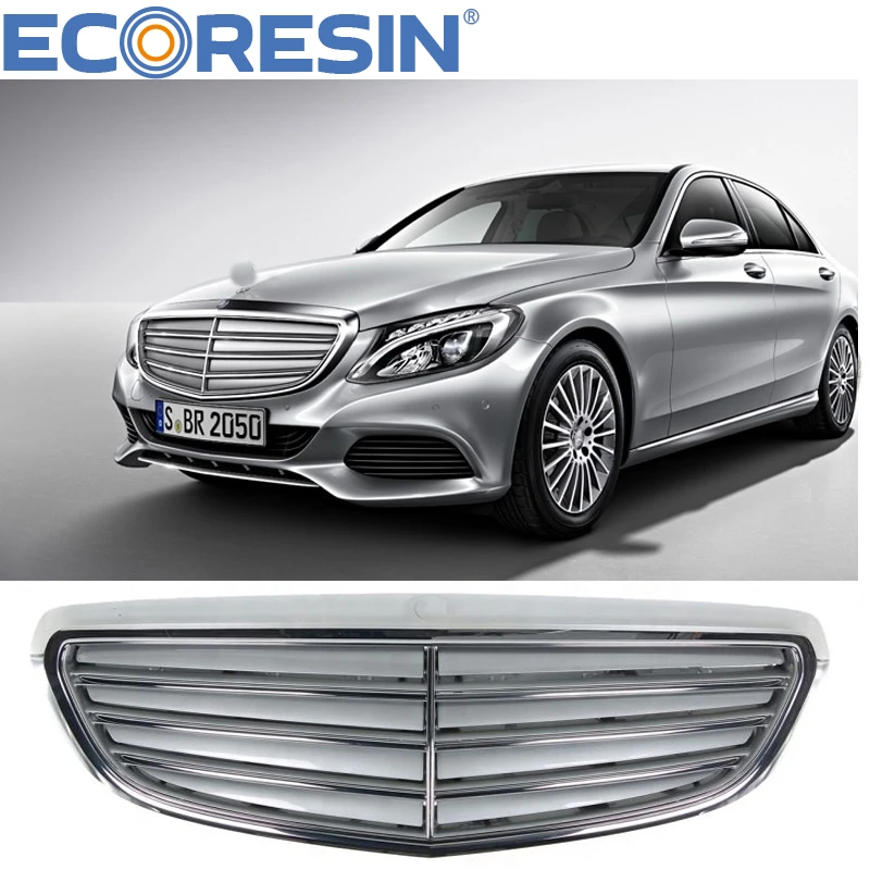 For Mercedes Benz Grille W205 C Class Oe Part Aftermarket Car Body Kit ...