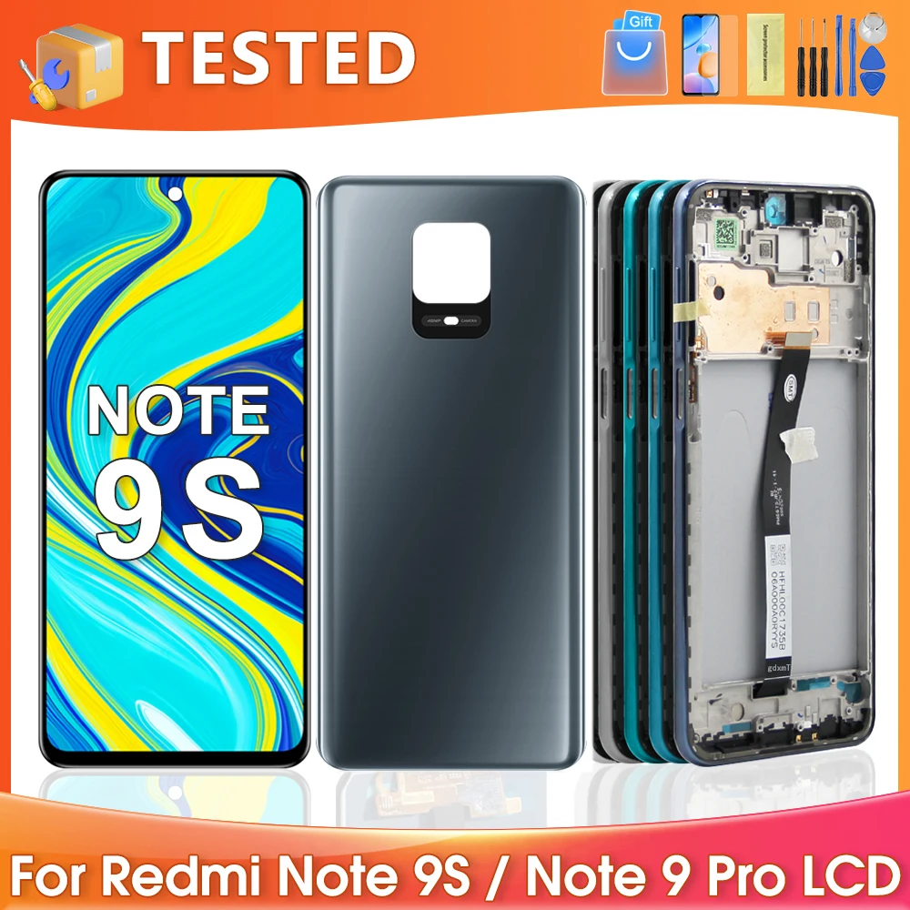6-67-For-Xiaomi-Redmi-Note-9S-For-Redmi-Note-9-Pro-M2003J6A1G-LCD ...