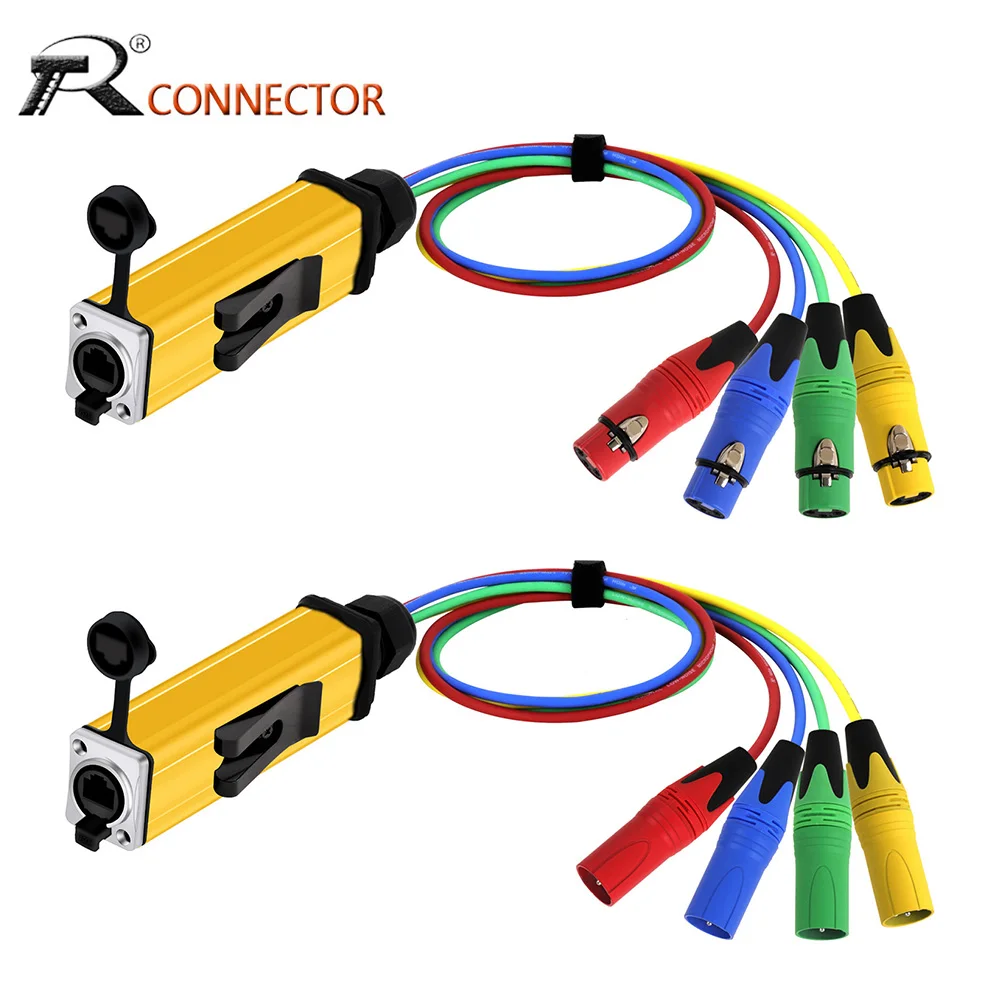 IP65-RJ45-CAT5-with-Shielded-to-4-Channel-3Pins-XLR-Male-Female ...